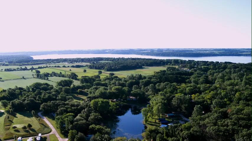 Wisconsin Camping at Green Lake Campground, Green Lake WI